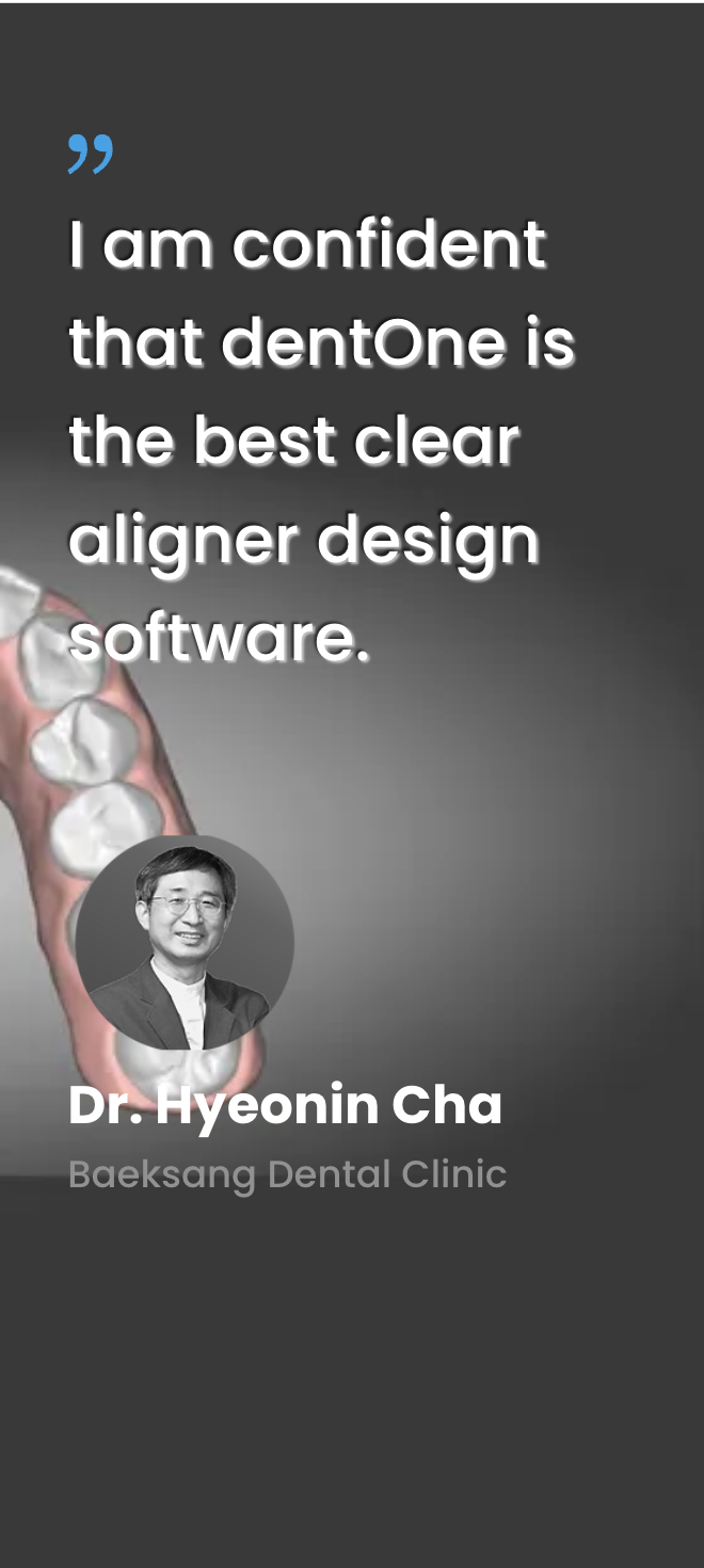dentOne - clearaligner / 3D Orthodontic Software