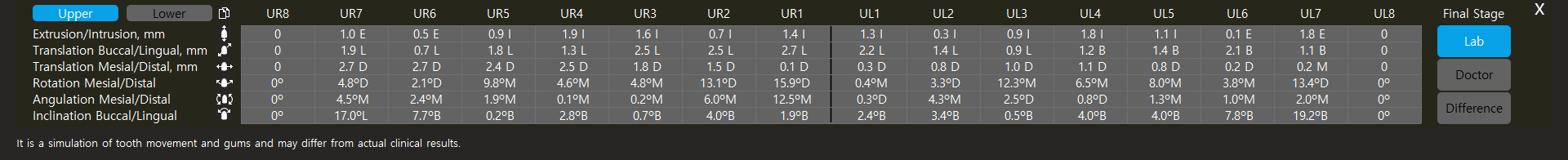 viewer-functiontoolbar - dentOne / clear aligner / 3D Orthodontic Software